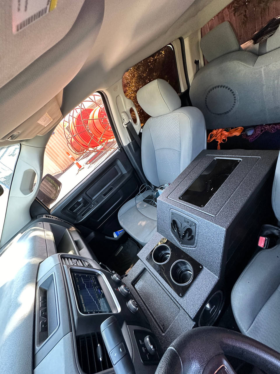 Dodge Ram 09-12 Center Console 12” Subwoofer Box