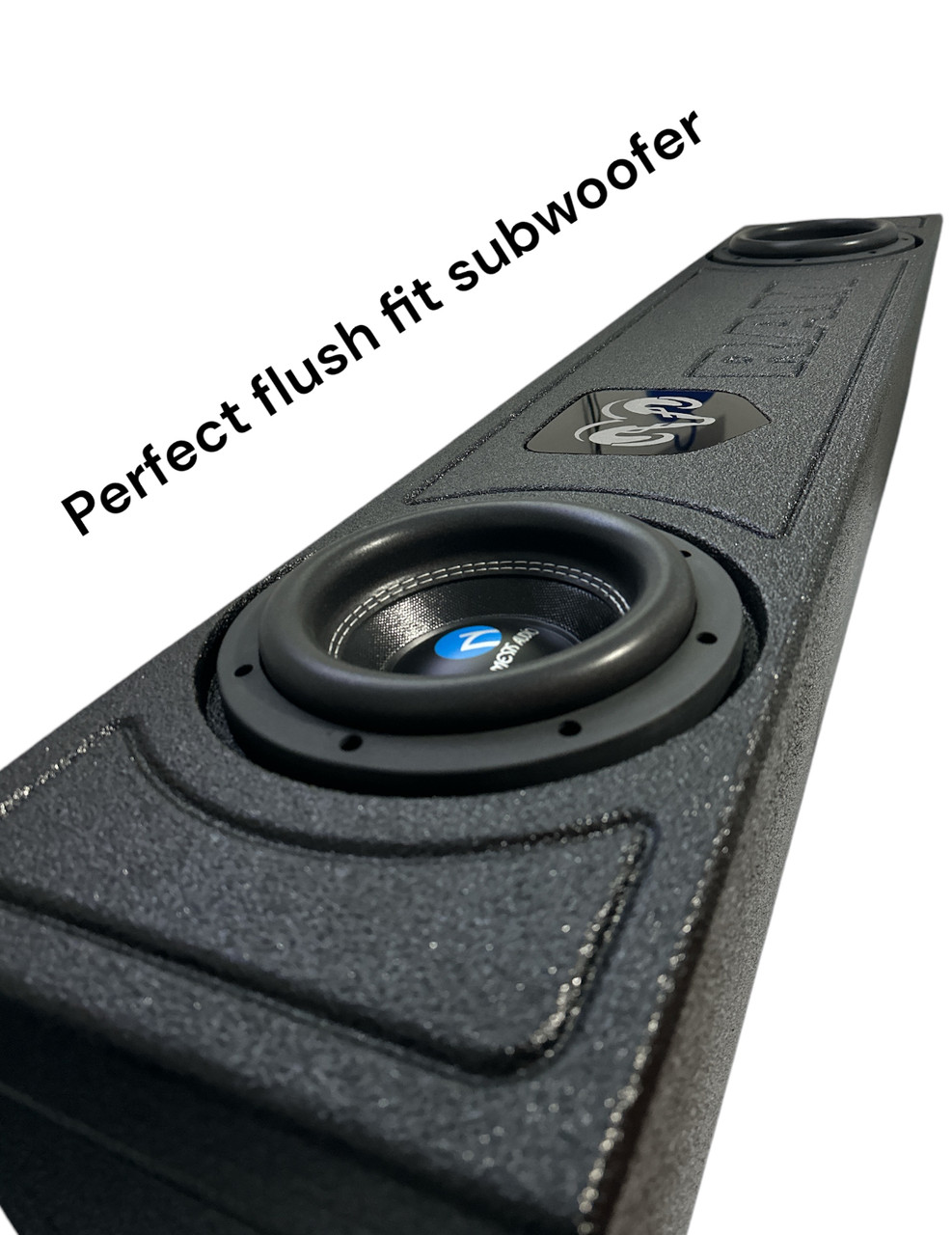 FIT 2019-2024 Ram 1500 ONLY Crew Cab Sub Box 2x8” Subwoofer Enclosure ...