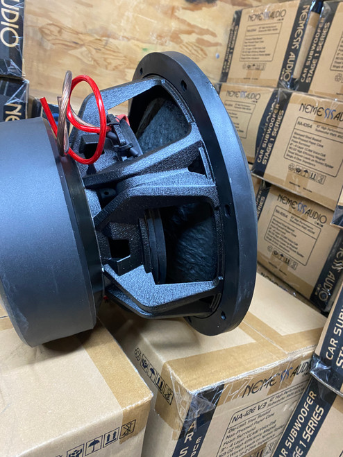 Nemesis Audio NA-12M v.3 2400W Max 3-in 4-Layer Voice Coil Car Stereo ...