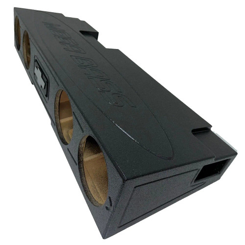 Silverado Sierra 14-18 Crew Cab Subwoofer Box Enclosure 4x8” Dual Ported