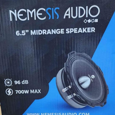 Nemesis Audio NA-65MR 6.5" Bullet Midrange Loudspeaker 700 Watts (Single)