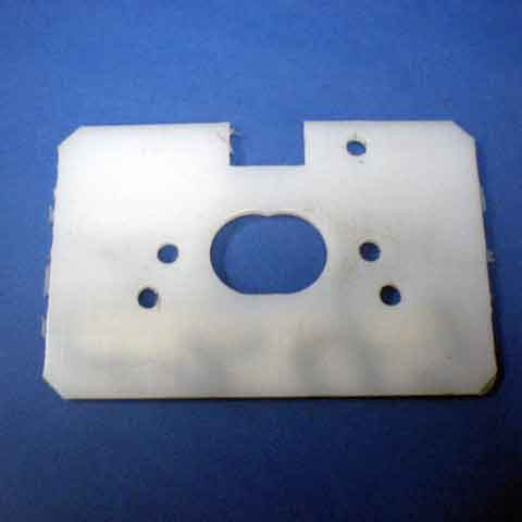 PLASTIC NUT WEAR PLATE FOR LINEAR LIFT - Northeast Agri Systems