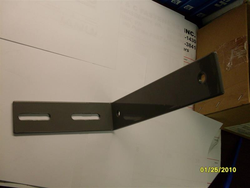 BOOSTER PUMP MOUNTING BRACKET {2 REQUIRED PER PUMP} POWDER COATED GRAY ...