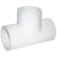PVC TEE 3/4" X 3/4" X 1" SLIP SCHEDULE 40 - Northeast Agri Systems