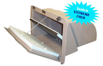 1,000 CFM INSULATED WALL AIR INLET COUNTERWEIGHTED - Northeast Agri Systems