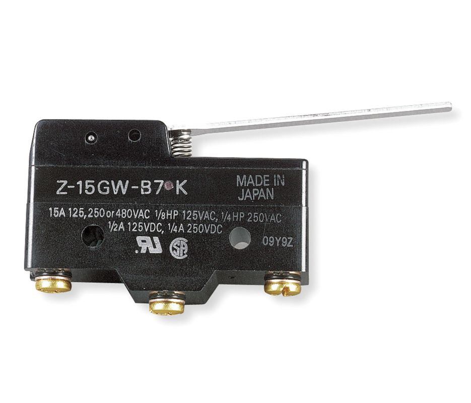 SWITCH, LIMIT SNAP ACTING W/ EXTERNAL SPRING 15 AMP SCREW TERMINAL ...