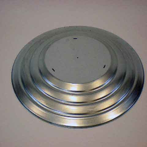 34" GALVANIZED BROODER CANOPY - Northeast Agri Systems