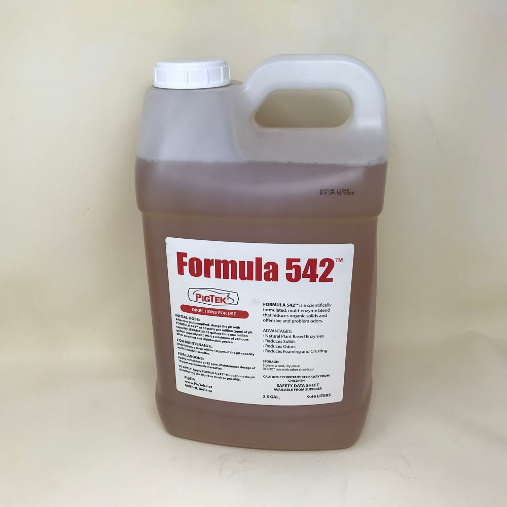 FORMULA 542™ MANURE PIT ADDITIVE 2-2.5 GALLON JUGS - Northeast Agri Systems
