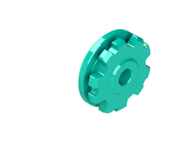 DEFLECTION WHEEL GROOVED 94.7MM CURVE CONVEYOR