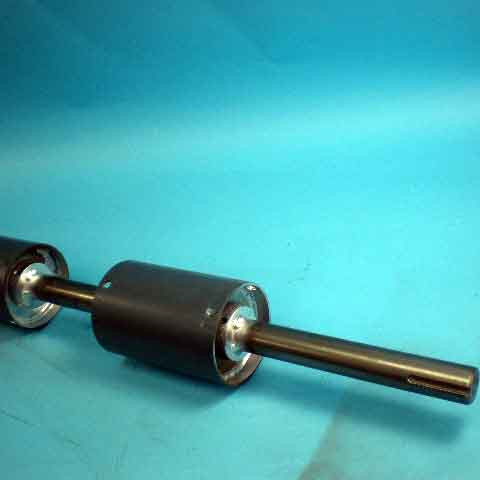 84.3" WIDE LAYER CAGE MANUR BELT SNUB ROLLER WELDMENT - Northeast Agri Systems