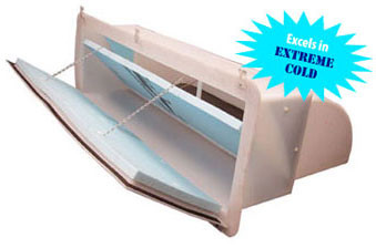 2,400 CFM INSULATED WALL AIR INLET COUNTERWEIGHTED - Northeast Agri Systems