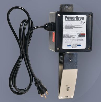 POWERDROP - TIME DELAY EMERGENCY CURTAIN DROP - 240 VOLT - Northeast ...