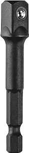 DeWALT IMPACT READY DW2542IR Socket Adapter, 3/8 in Drive, Steel ...