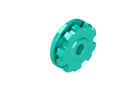 DEFLECTION WHEEL GROOVED 94.7MM CURVE CONVEYOR