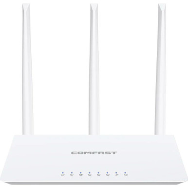 Router Comfast WR613N de 300MB 2.4 GHz , con 3 antenas de alta ...