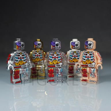Custom Lego Anatomy Minifigures (Set Of 5), Limited Edition - Lets Go ...