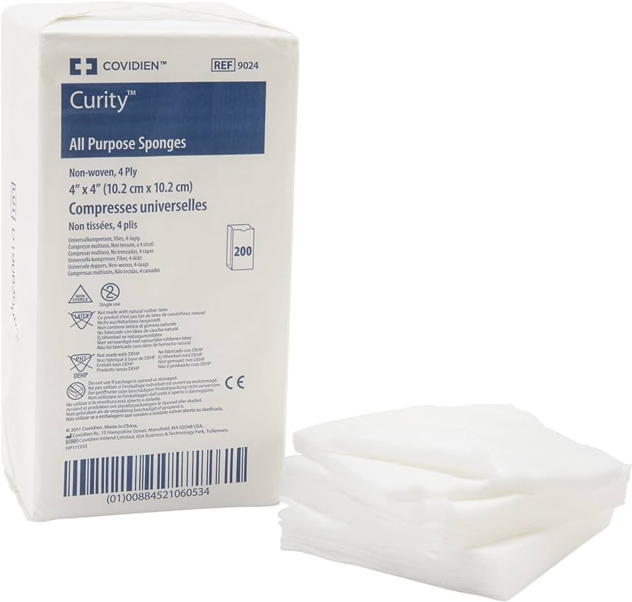 Curity All-Purpose Sponges No Sales Tax Cascade Health Care
