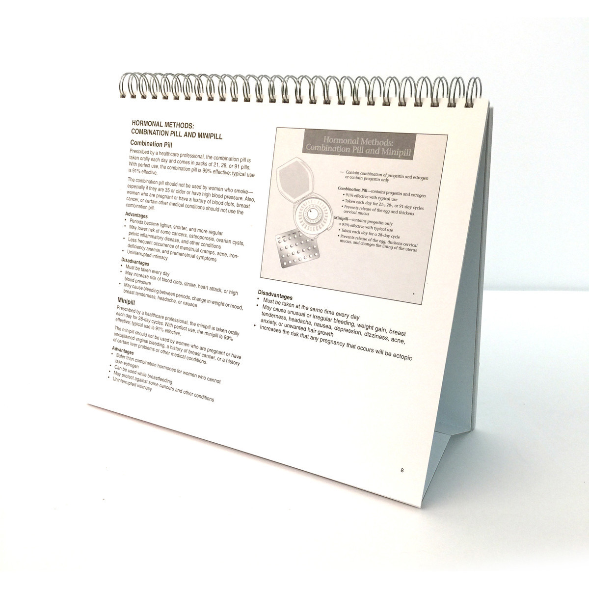 Understanding Birth Control Flip Chart No Sales Tax Cascade HealthCare