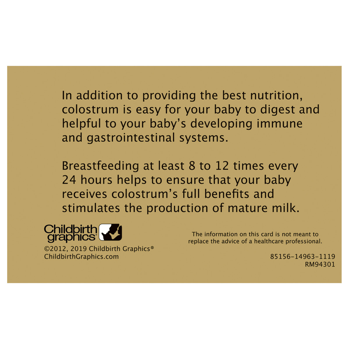 Breastfeeding Education Materials | Displays, Handouts & Models