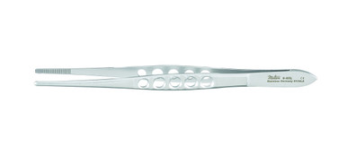 Dressing Forceps with Fenestrated Handle, Miltex