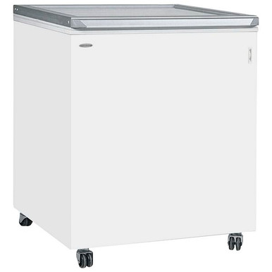 ST-P Range Hinged Glass Lid Chest Freezer - ST200B - Display Refrigeration