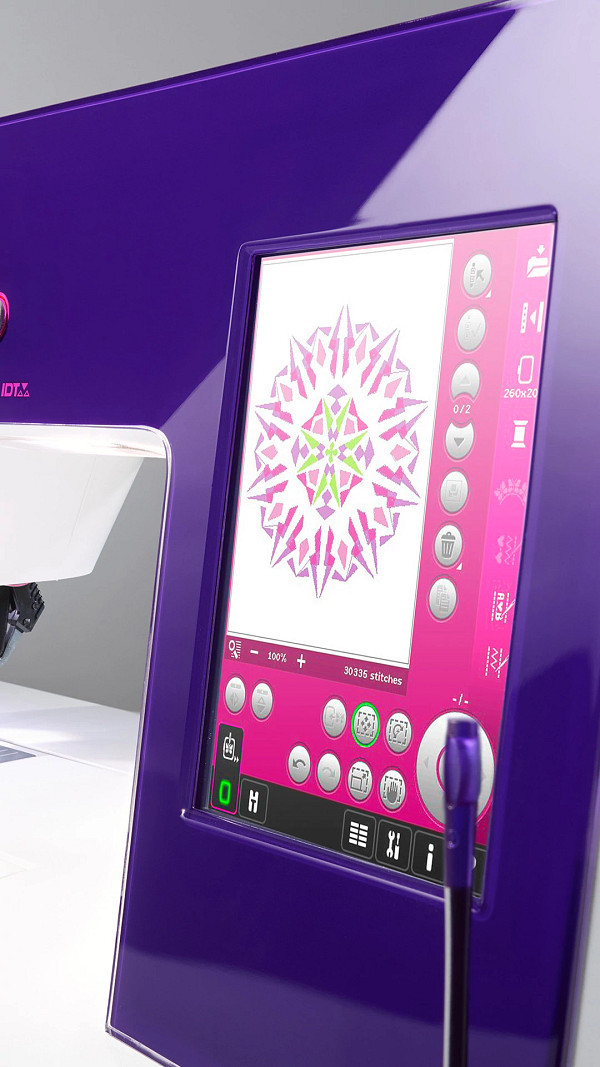 PFAFF® creative™ 4.5 Sewing & Embroidery Machine with Large Embroidery Unit