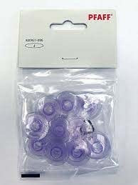 PFAFF Clear Bobbins 10 Pack (cat K