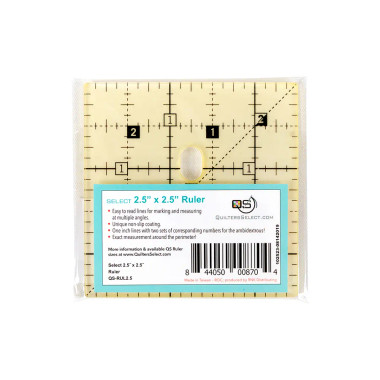 Quilter's Select 2.5" x 2.5" Ruler