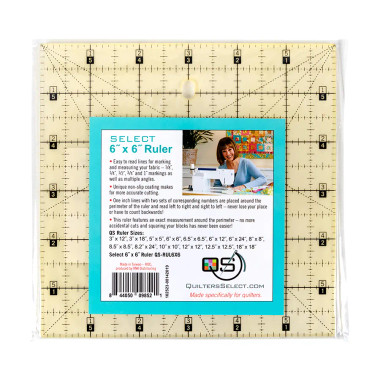 Quilter's Select 6" x 6" Ruler