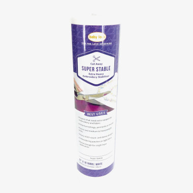 SUPER STABLE CUT AWAY 3.0 OZ BABYLOCK STABILIZER XTRA HEAVY