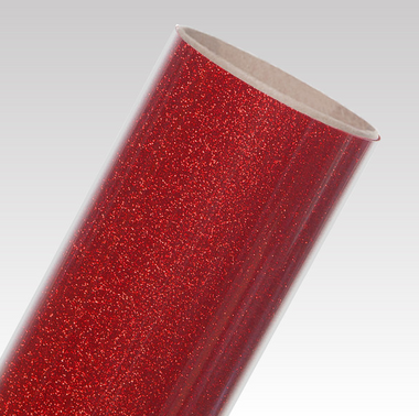 20" RED SISER GLITTER HEAT TRANSFER (HTV)
