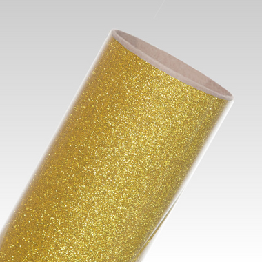 20" GOLD SISER GLITTER HEAT TRANSFER (HTV)