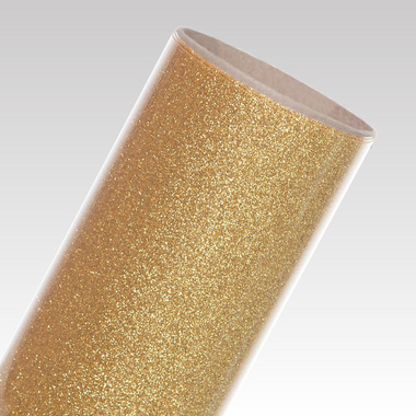 20" OLD GOLD SISER GLITTER HEAT TRANSFER (HTV)
