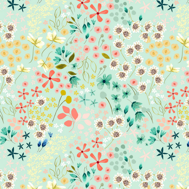 MEADOW DREAM - MINT - SERENITY BLOOMS