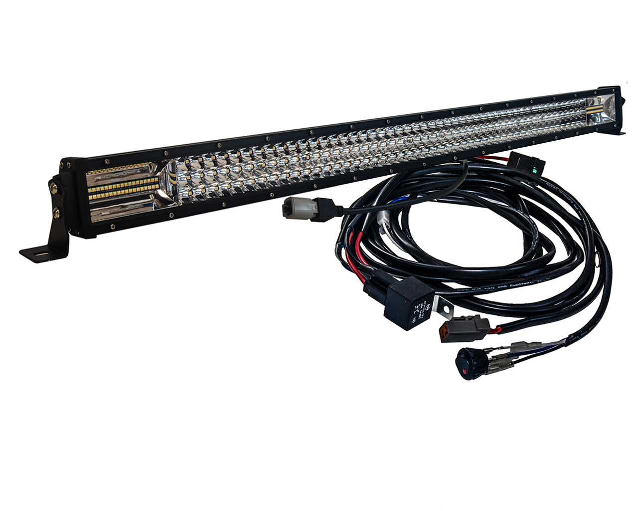 6" LED light bar | Dual Color Amber White LED | Marine Grade Sealed