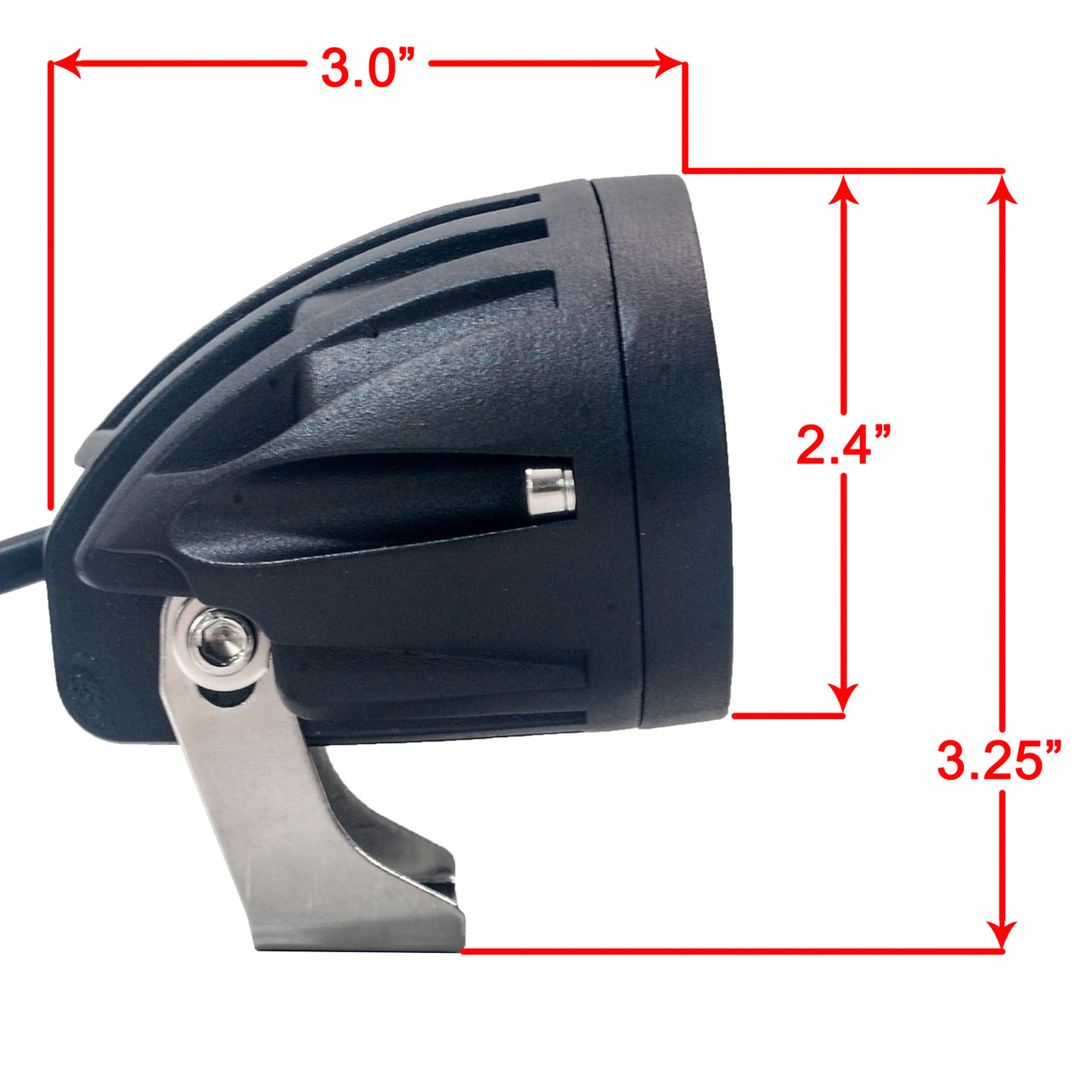 E-bike High Output White LED Headlight Compatible with Vamoose Mammoth ...