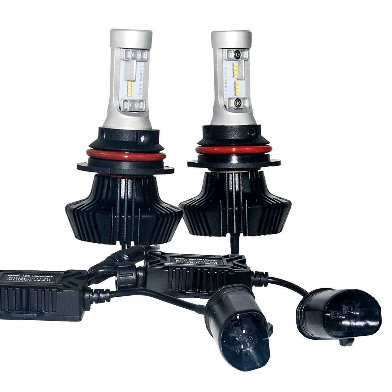9007 LED Headlight Conversion Kit by OZ-USA® Dual Intensity Hi/Lo Beam ...