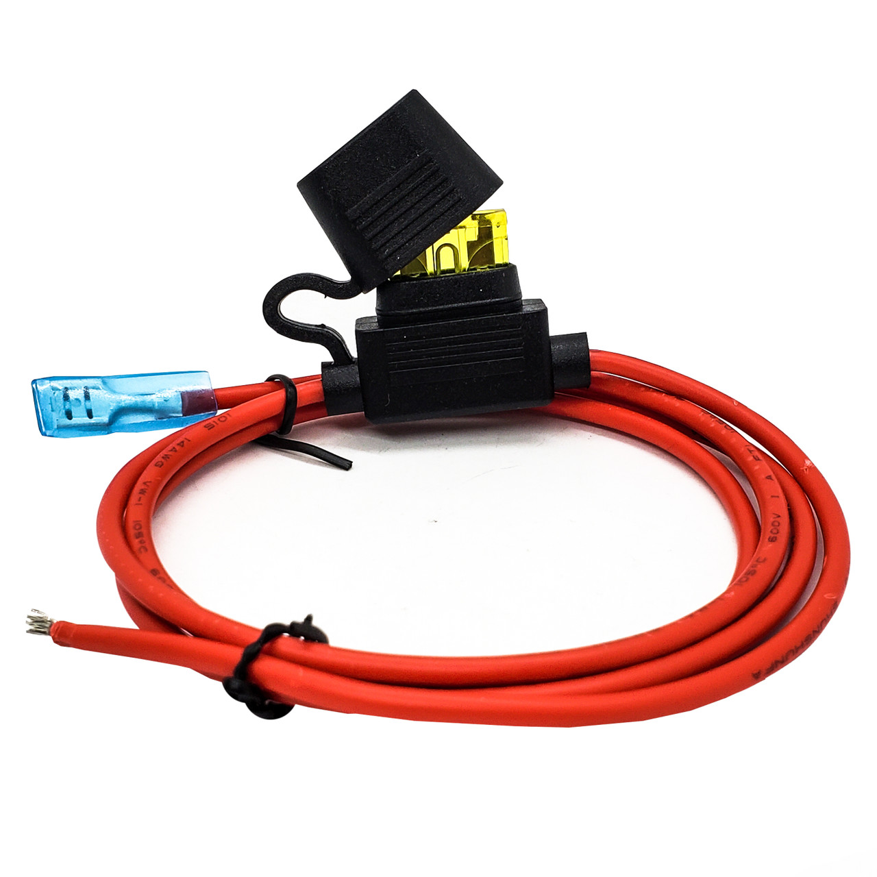 5 Pieces 14 AWG Automotive Inline Fuse Holder with 20A ATC Blade Fuse - OZ