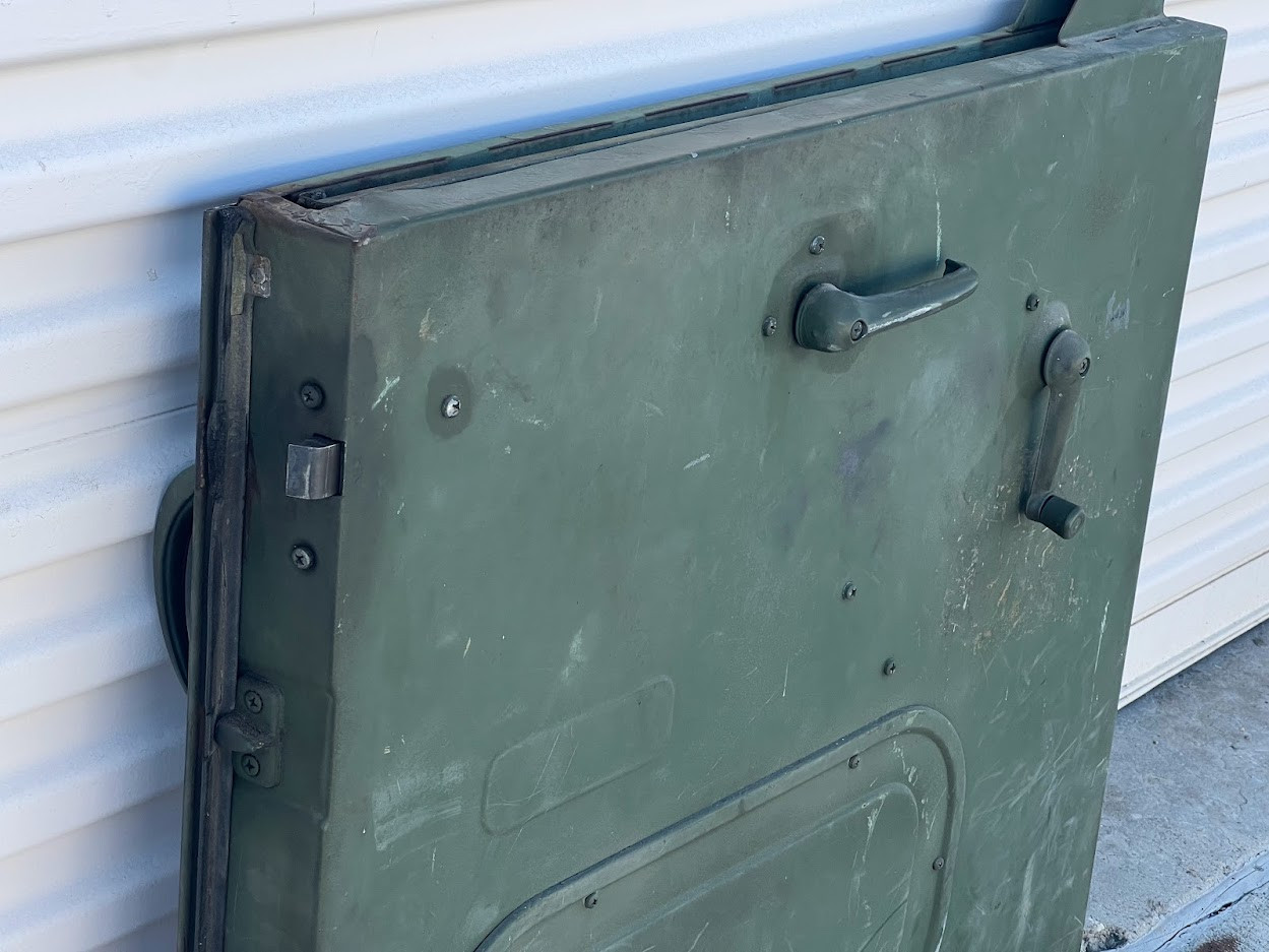 Military truck DRIVERS DOOR Window left LH M809 M923 923A2 M816 M54 ...