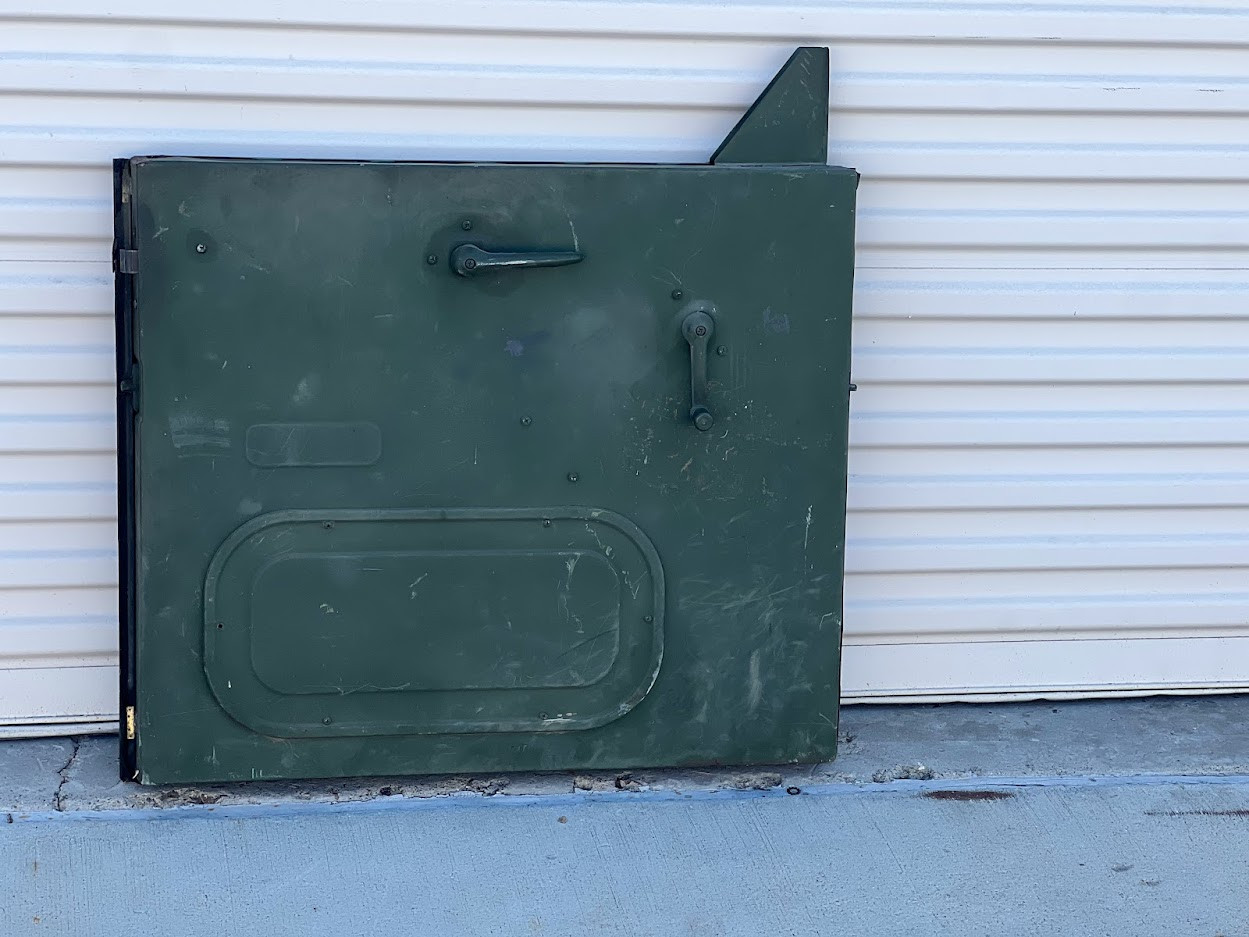 Military truck DRIVERS DOOR Window left LH M809 M923 923A2 M816 M54 ...