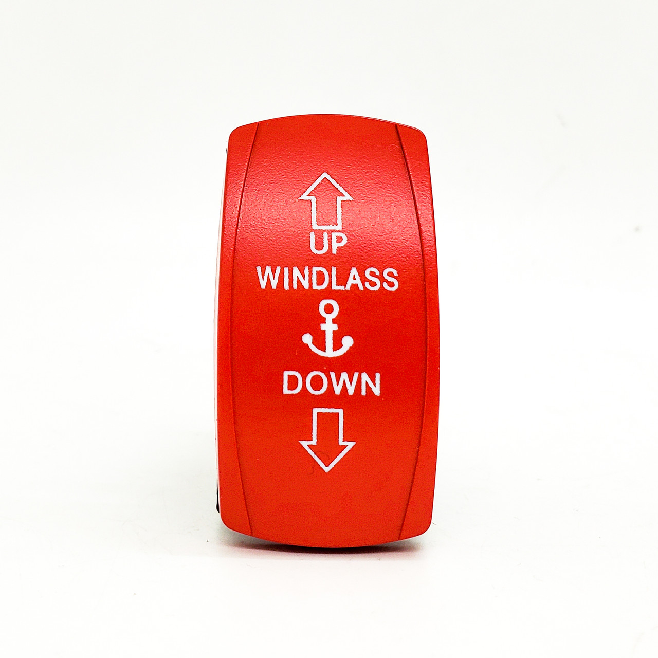 Windlass Up/Down Momentary Red Rocker Switch 4-Pin for Boats Marine ...