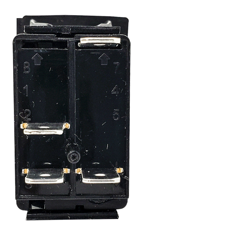 AUX 6 On/Off Red Rocker Switch 4-Pin Accessory Auxiliary Lights for ...