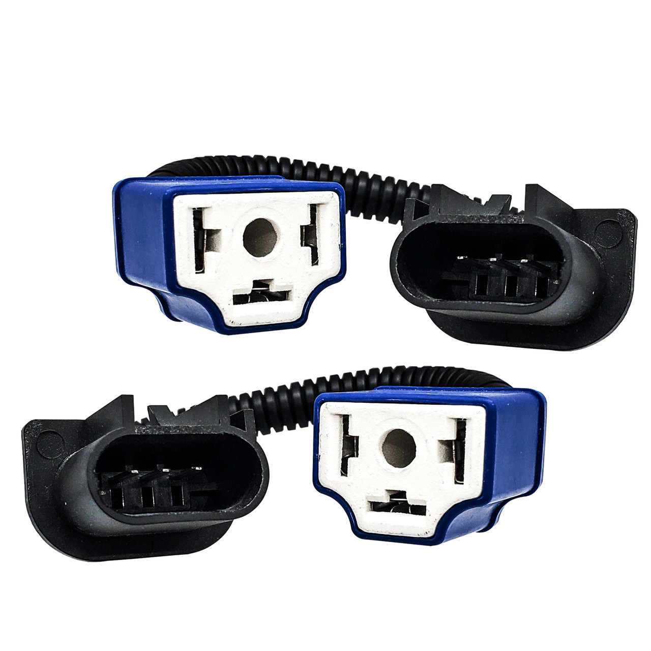 10X H4 9003 to H13 Pigtail Headlight Conversion Harness Adapter Sockets ...
