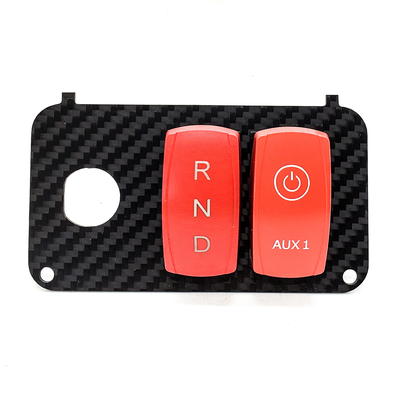 Gear Selector R/N/D & AUX1 On/Off Rocker Switch with Carbon Fiber Golf ...