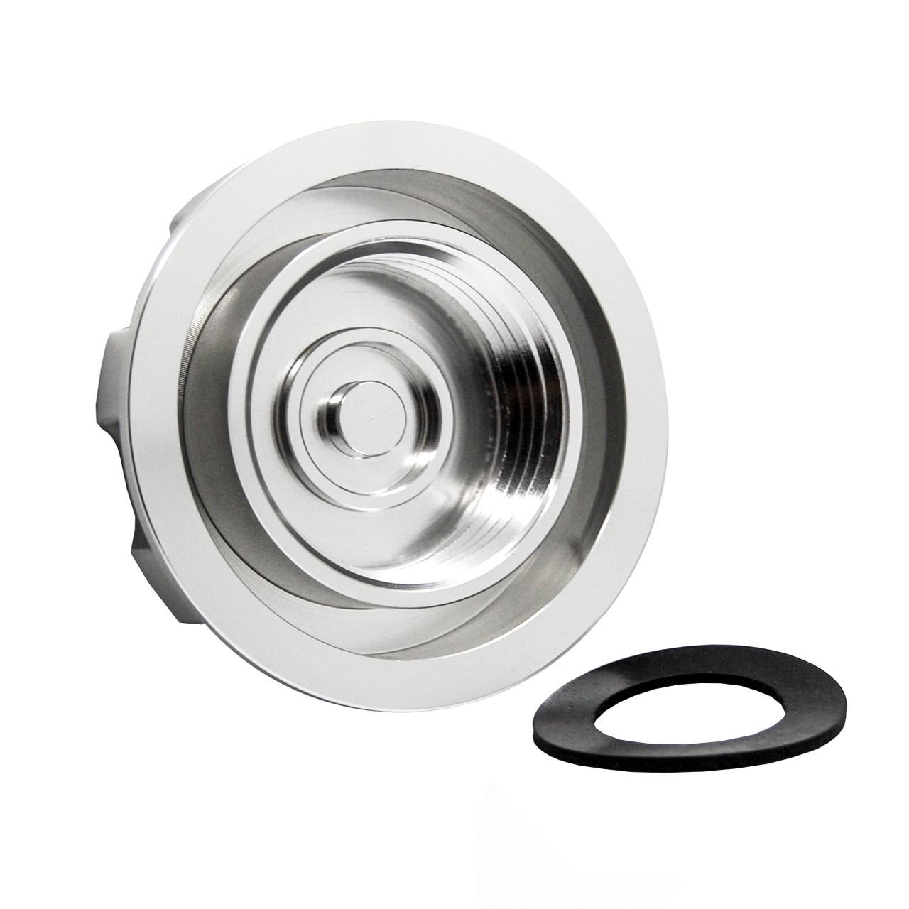 Silver Billet Aluminium Gas Cap for your Kawasaki PWC Jet Ski