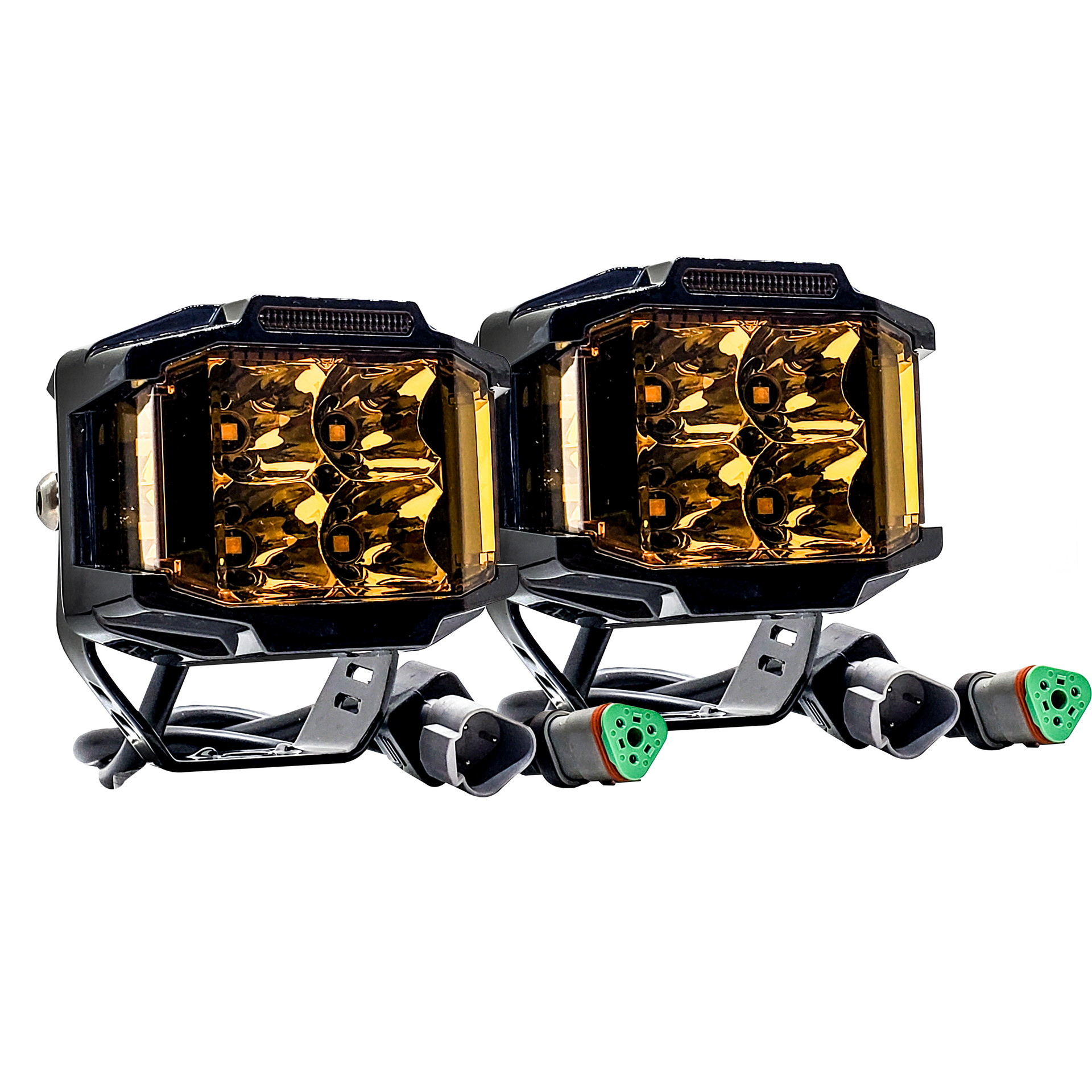 High tech led, laser auxiliary lights