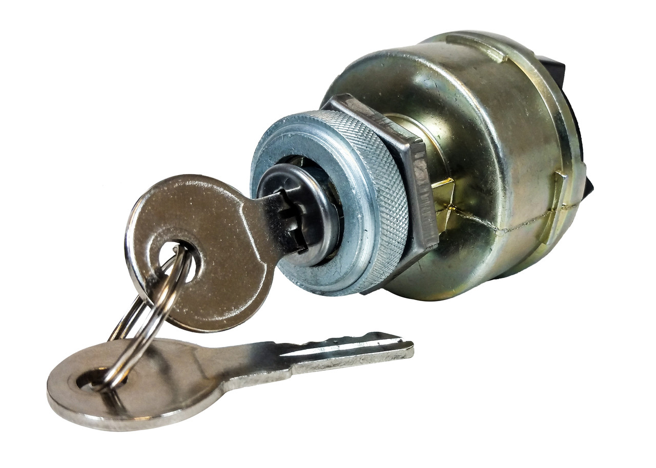 Boat Ignition Starter Keyed Switch Military Plug 4-Position Acc/Off/ON ...