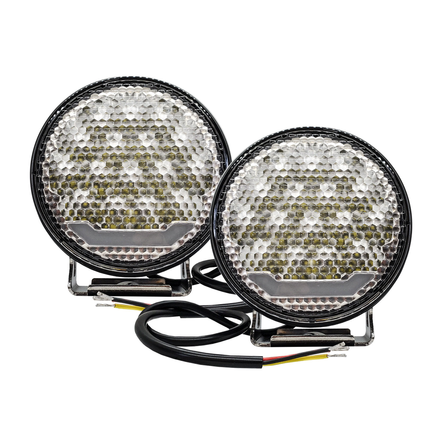 High tech led, laser auxiliary lights