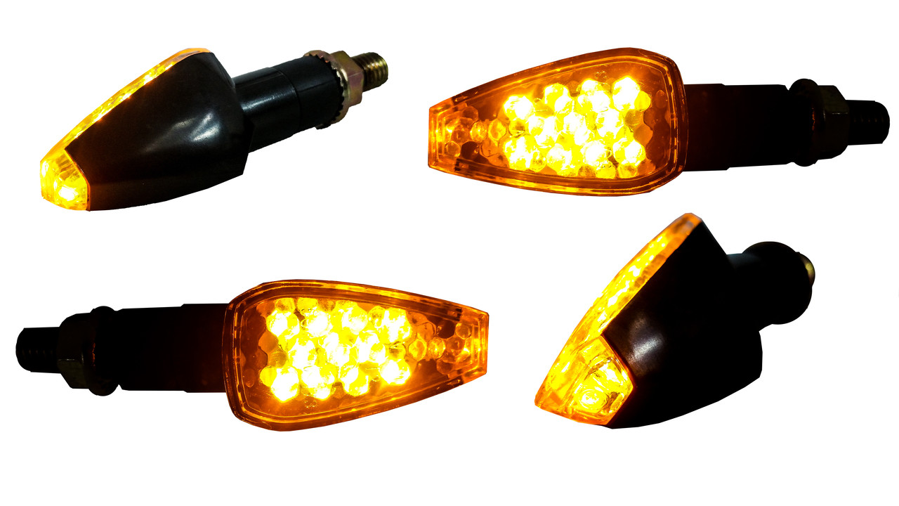 4x LED Turn Signal OZ-USA® for HONDA Dual Sport Motorcycle Dirt Bike ...