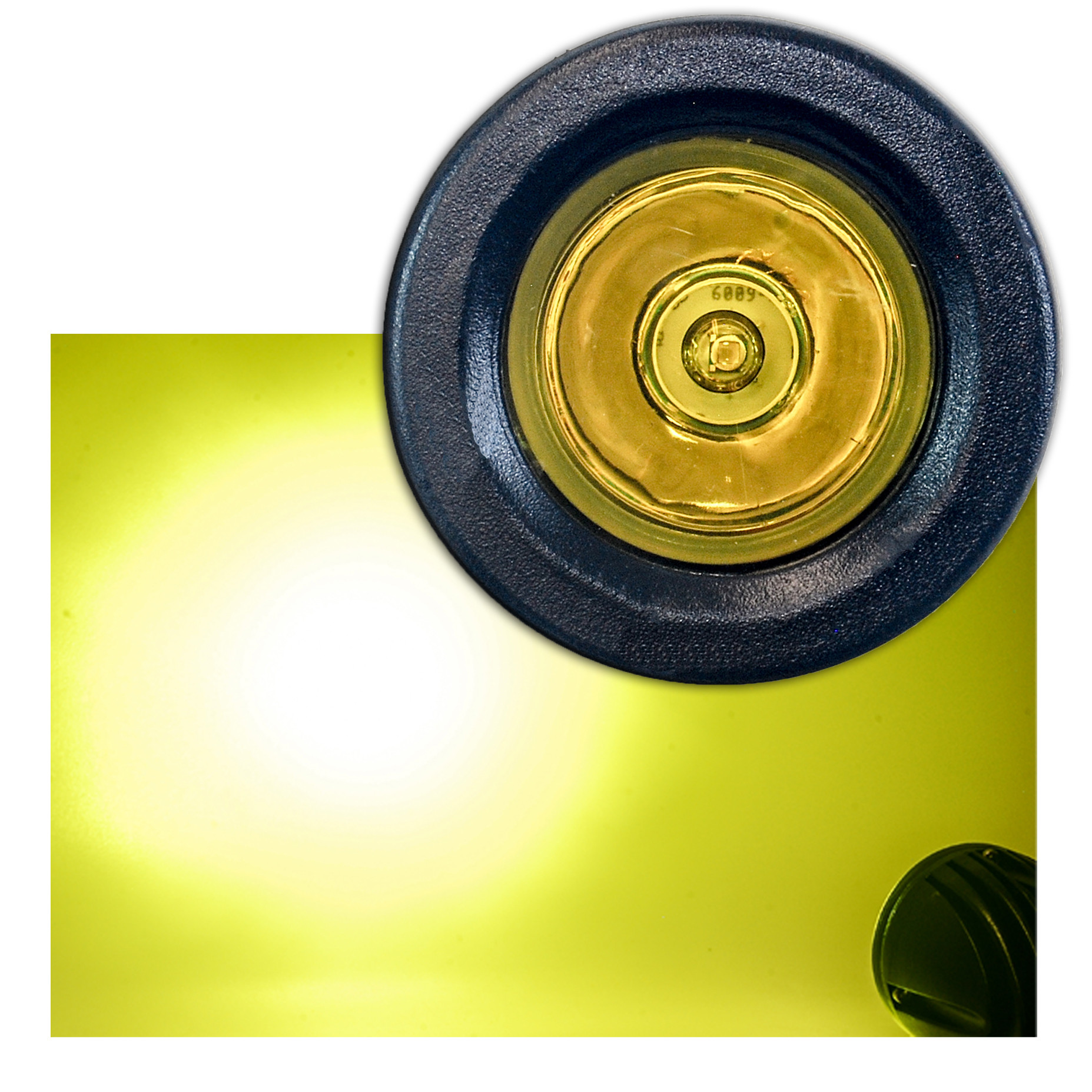 Motorcycle Auxiliary Light | Fluorescent Yellow | Extremely Visible